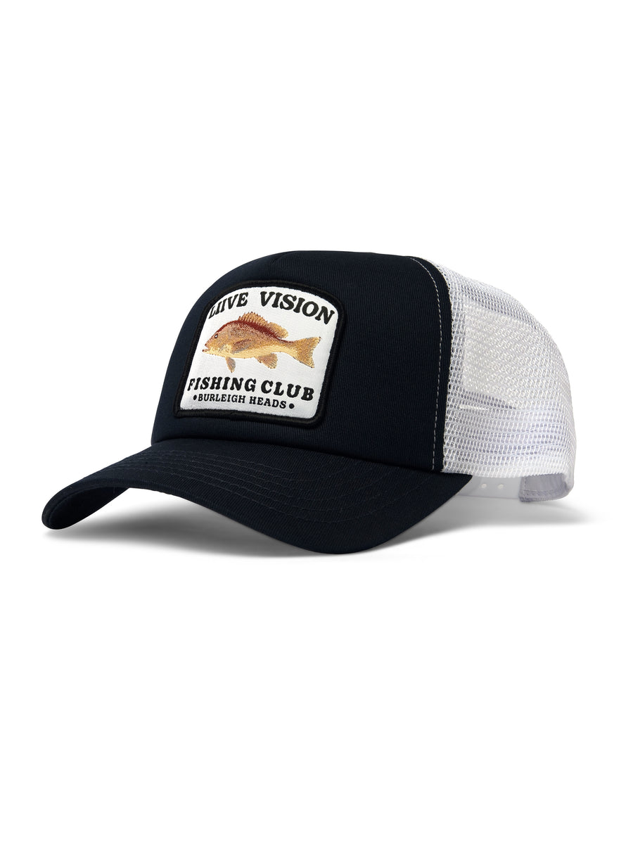 Red Hot Trucker Cap Navy – Liive Vision